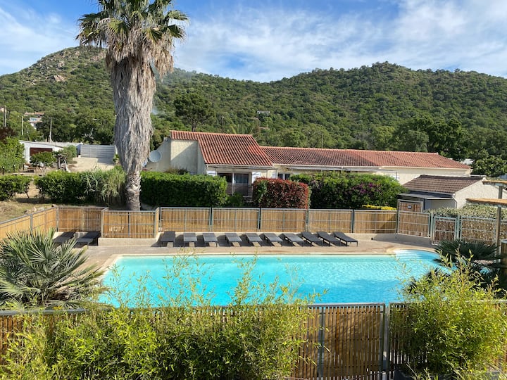 Marina N°4, 4 Pers, Rez De Chaussee, Climatisé - Plage de Pinarellu