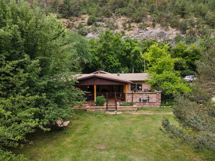 River Retreat With A Hot Tub! - Pecos Canyon State Park, Tererro