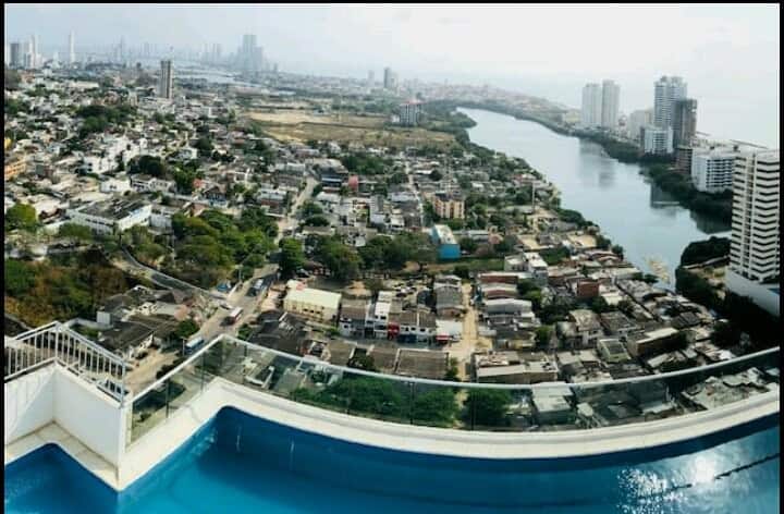 Apto 3 Habitaciones Cerca Al Mar - Cartagena