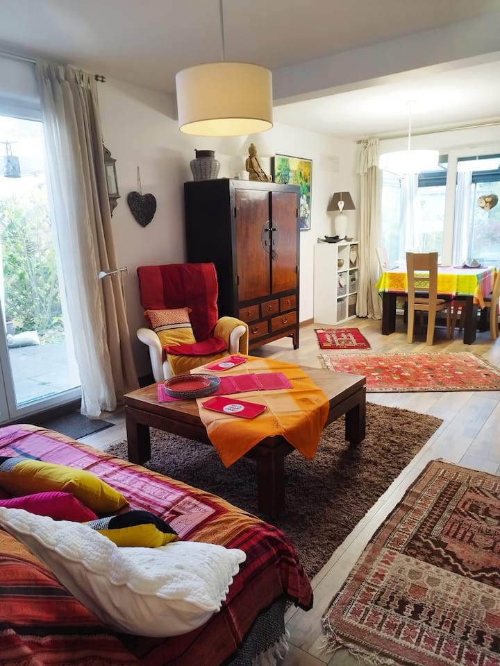 Appartement De Charme Vue Et Accès Au Jardin - Colmar
