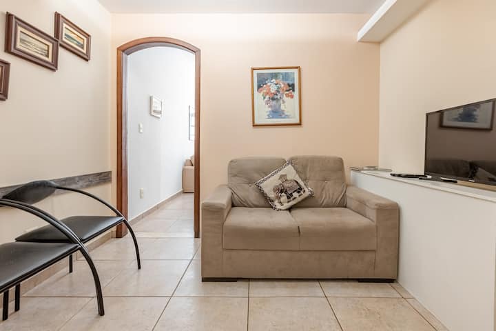 Apartamento Quadra Da Praia. Segurança 24 Horas - Brazil