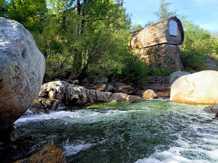 Cabane éCologique Au Bord De L'eau - Ardèche