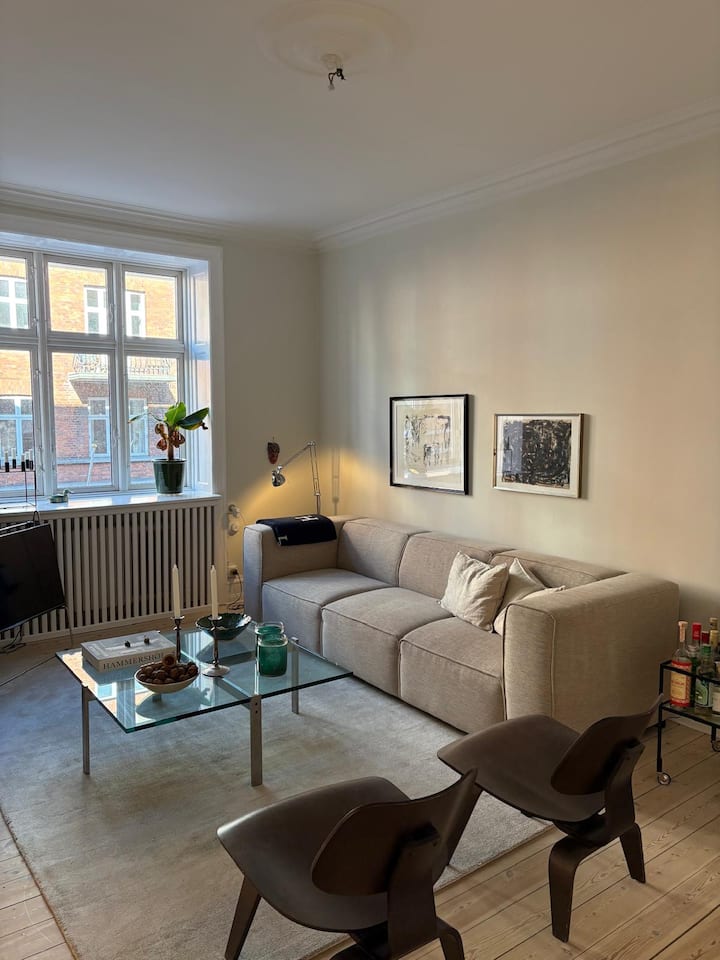 Cozy Design Apartment In ØSterbro - Copenhagen
