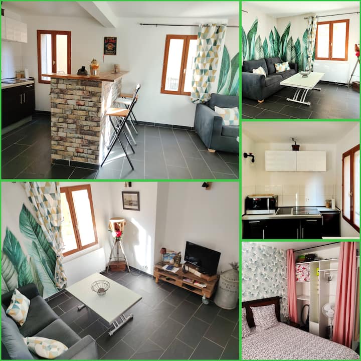 ⭐Le Panier🍀1chambre-35m2❤️parking Gratuit❤️ - Marsella