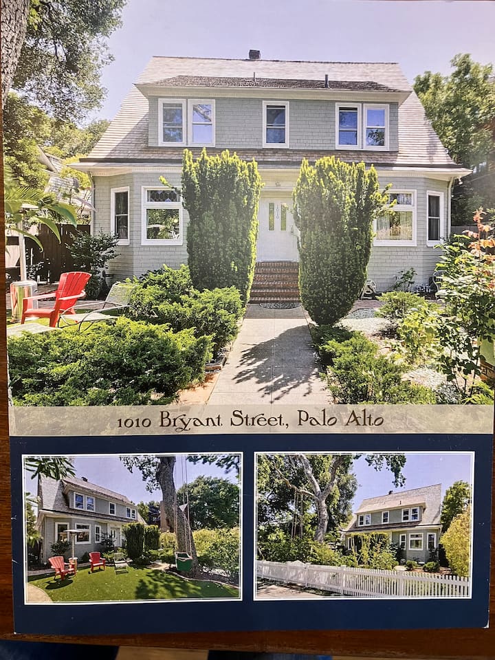 Craftsman, Palo Alto 4-5 Bedrooms, 3.5  Baths - Redwood City, CA