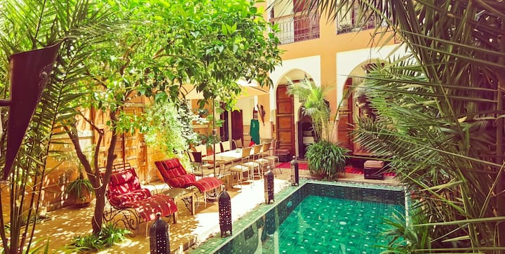 Riad Zagouda Chambre Privé 2 - Marrakesh