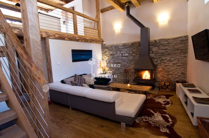 Chalet Ann | Fabelhaftes Ski-chalet Mit 5 Schlafzimmern Und Atemberaubender Aussicht In Les 3 Vallées - Les Menuires