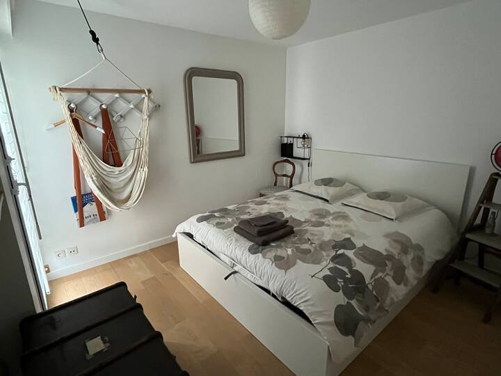 Chambre Chez L'habitant, Lumineuse, Centre à Pied - Vannes