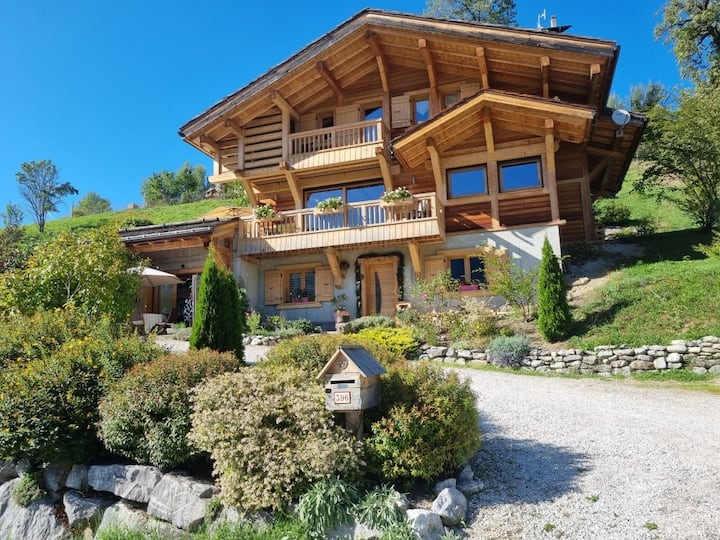 Chalet Familial Avec Vue Panoramique - Thônes