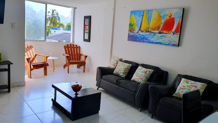 3 Bedroom Big Apartment Close To The Beach Laguito - Cartagena, Colombia