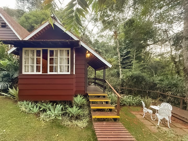 Chalé Sol; Hidro, Lareira E Riacho - Teresópolis