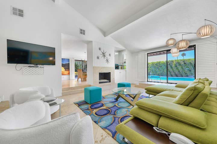 Pool | Spa | Fireplace | Bbq | Private - Palm Springs, CA