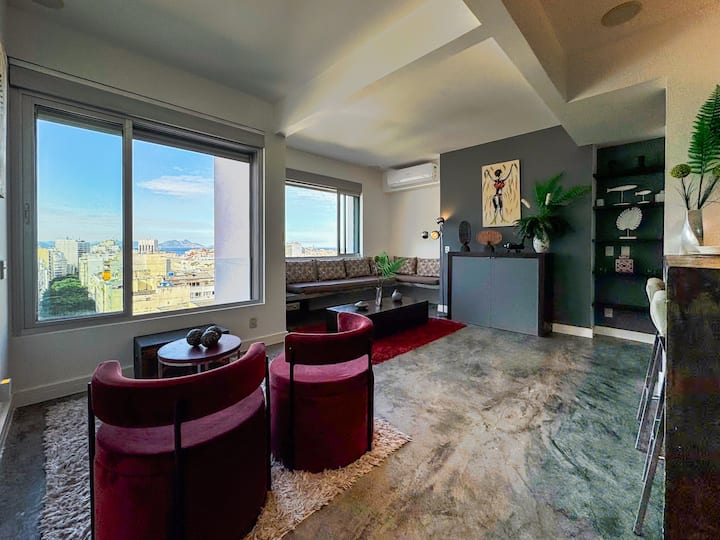 Loft Chic Et Design à Ipanema. Vues Incroyables. - Ipanema