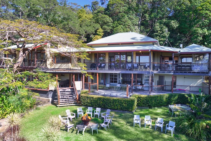 Woody Grove Retreat - The Lodge And Annex - Mapleton