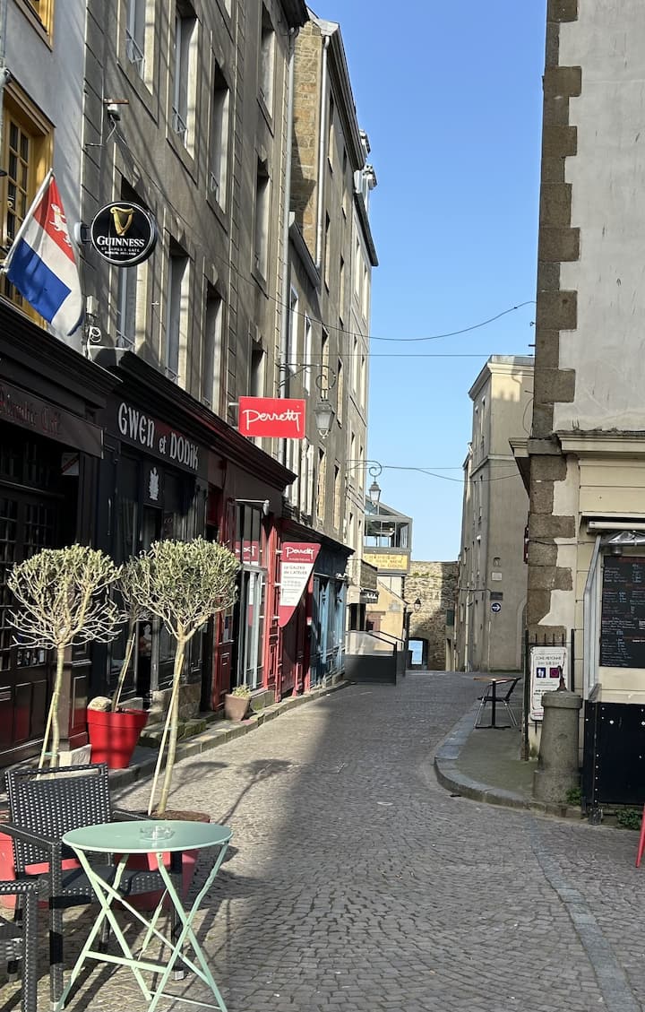 Au Cœur De La Cité Corsaire, La Plage à 50 M. - Saint-Malo