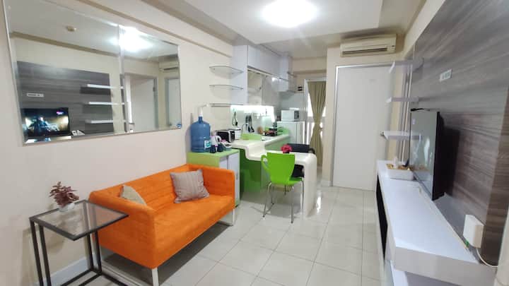 1br @ Tower G, Hot Shower, Comfy Bed - Jakarta