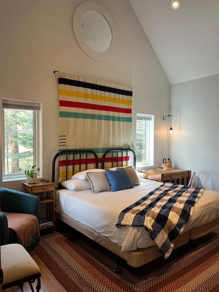 “Haw” Side Of Base Camp Bigfork Lodge - Montana