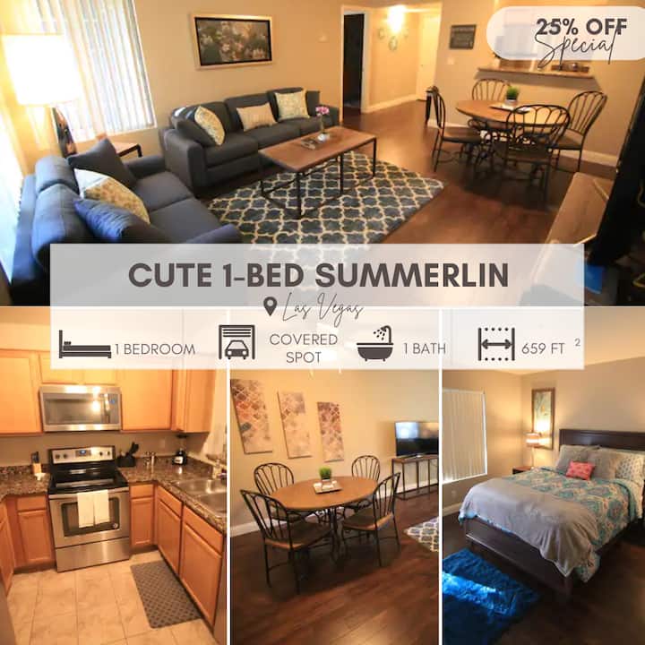25%off Special - Cute 1 Bed /Summerlin -