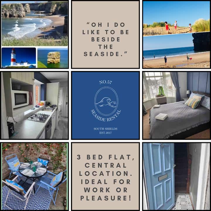 No.57, 3 Bed Period Flat. - Tynemouth