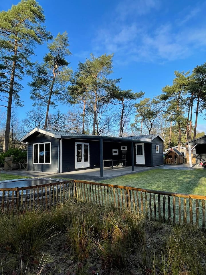 2-6p Kindvriendelijk Chalet, Aan Bosrand Op Park - Países Baixos
