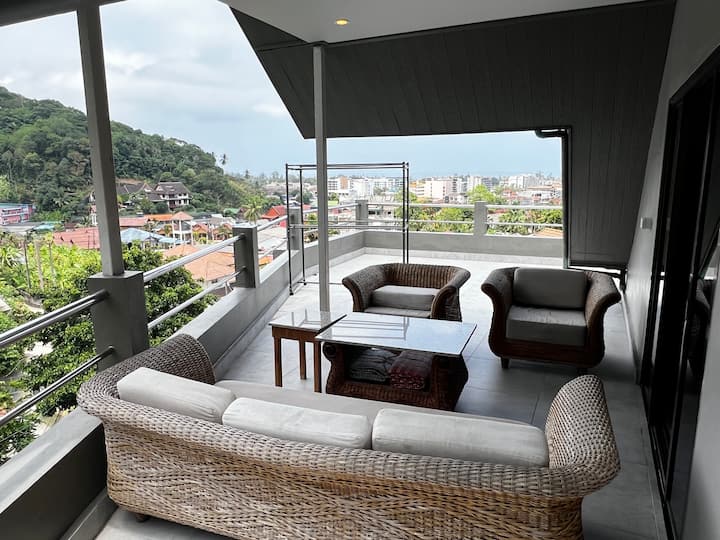 Kata Seaview Penthouse Huge 1 Bedroom 100m2 (41) - Kata Beach