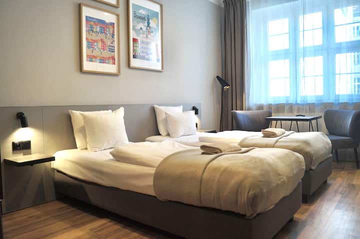 Wozna11 Pl - Twin Room Standard  With Bathroom - Poznań