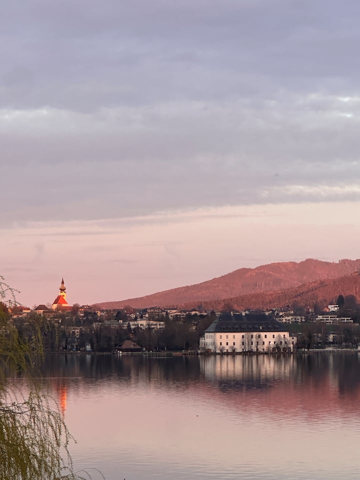 Penthouse Wohnung Im Litzlberger Keller Mit Steg - Attersee