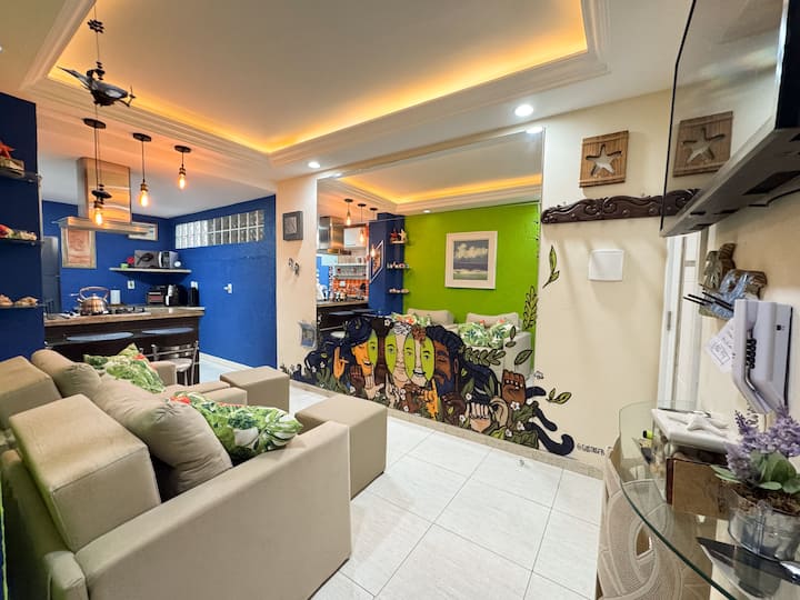 Cozy Beach Apt. 400 Meters From The Beach - Balneário Camboriú