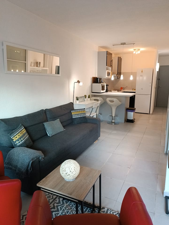 Mignon Studio-cabine Près De La Plage - Antibes