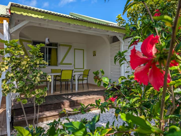 Bungalow Papaye Au Cœur De La Nature Proche Plages - Guadeloupe