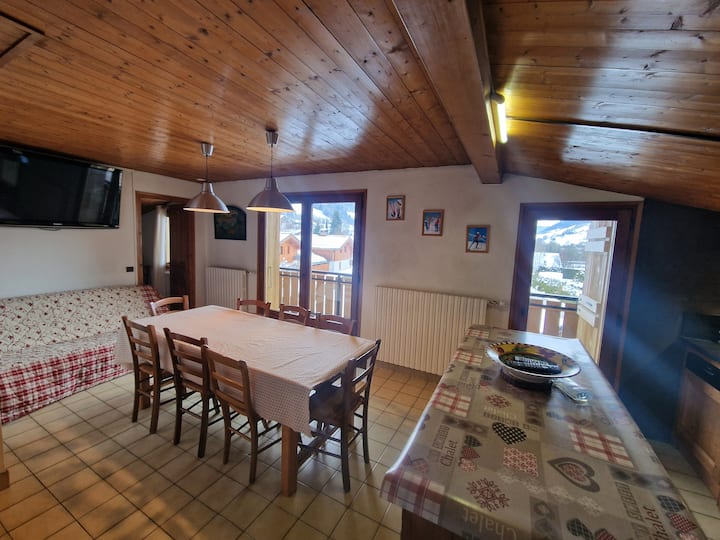 Grand Appartement Au Pieds Des Pistes - Praz-sur-Arly