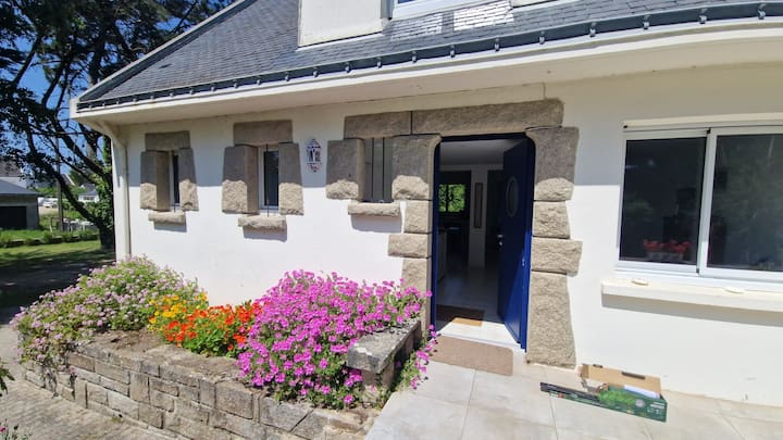 Maison Rénovée 2025, Terrain Arboré, Plage 200 M - Quiberon