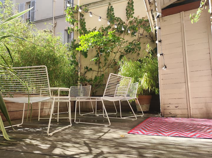 Cozy Flat Near Montmartre. 2 Patios & Kid Friendly - Paris