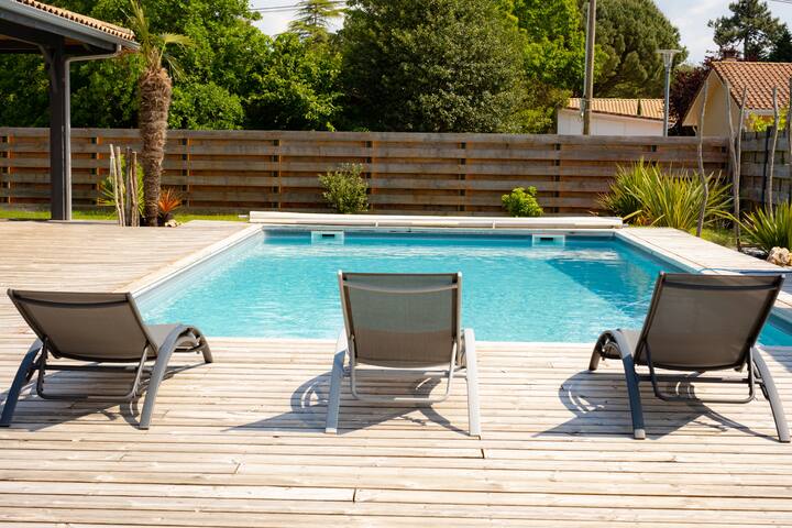 Apt 2 Ch, Terrasse, Accès Piscine, 150m Du Bassin - Lège-Cap-Ferret