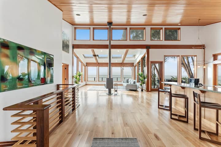 Luxury Oceanfront Estate With Copper Tubs - Limekiln State Park, Big Sur
