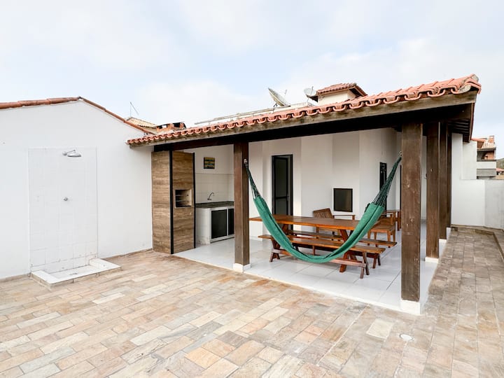 Cobertura Frente A 1 Min Da Prainha - Vista Ampla - Arraial do Cabo