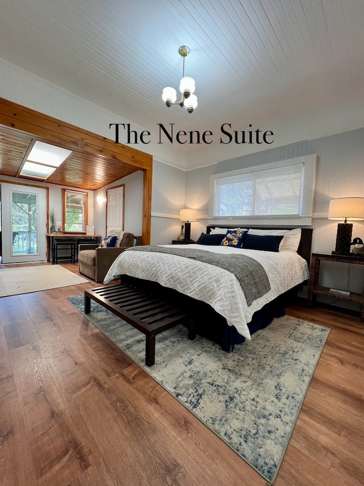 Private Suite - 1 King W/kitchenette - Volcano, HI