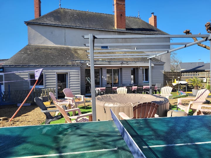 Grand Gîte De Groupe,  Spa éTé Et Jeux - Maine-et-Loire