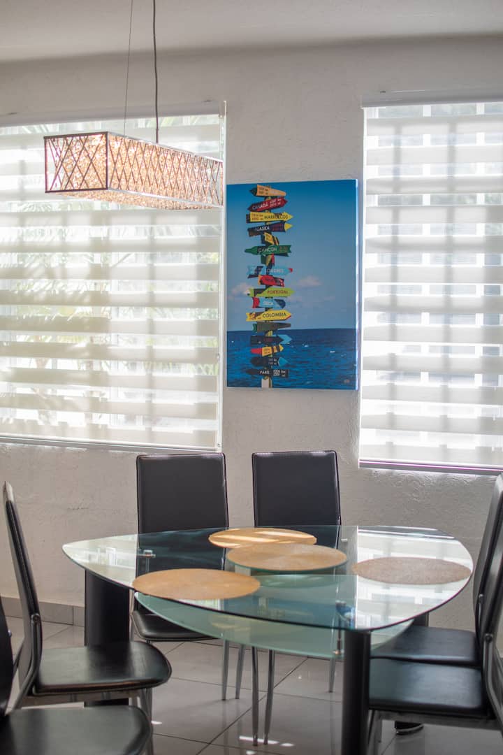 Casita Con Jacuzzi A Minutos De La Playa - Puerto Morelos