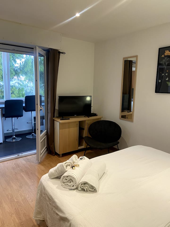 Cosy 2 Pers Parking Privé –Proche Plages & Parcs - Antibes