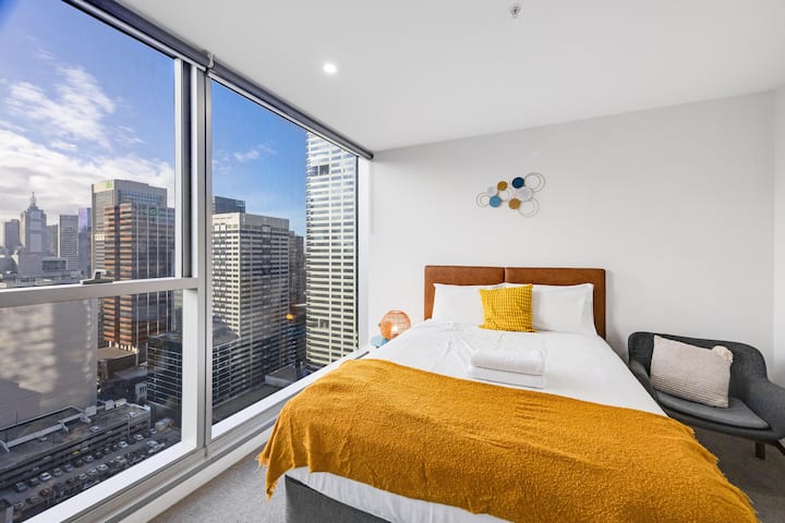 Cityview 3br Retreat – Bright, Cozy & Connected - Melbourne