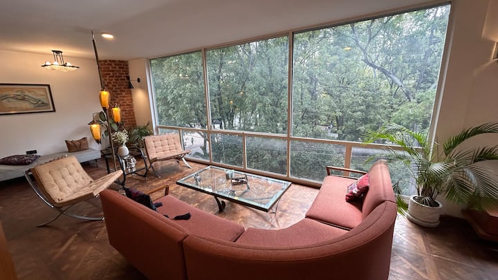Bohemian Penthouse: Iconic Views With Private Roof - Mexico City