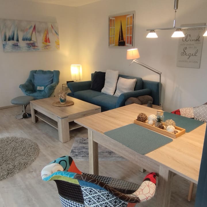 Moderno Apartamento De 2 Habitaciones En La Zona De Spa: Balcón, Wi-fi, Tv, Cerca Del Centro De La Ciudad - Bad Kreuznach