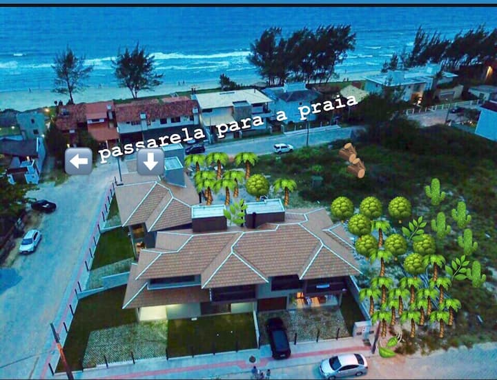 Maravilhosa Casa A 30 Metros Da Praia De Garopaba! - Garopaba