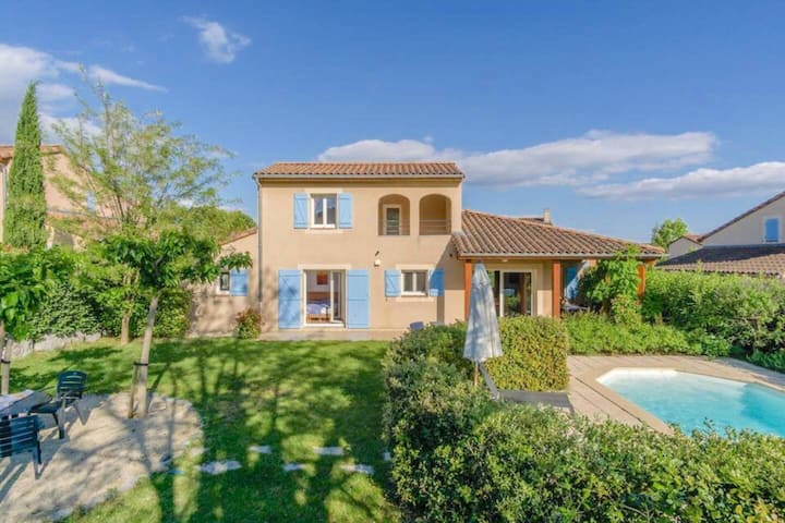 Villa Amaretto Met Privezwembad En Airco - Vallon-Pont-d'Arc