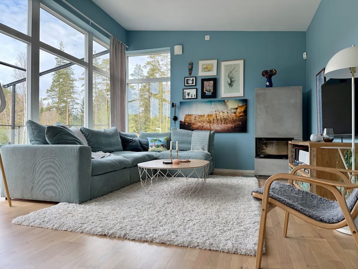 Large Modern House Just By The Forest - Lerum