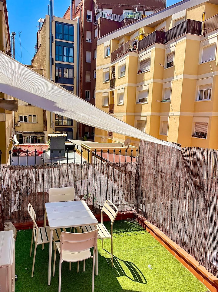 Quiet&terrace&wi-fi&doubleaircon - Barcelona