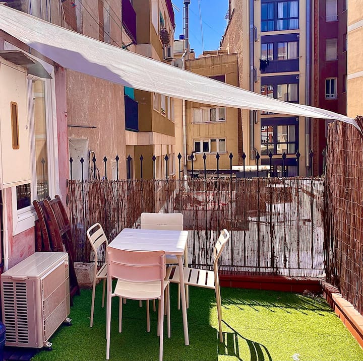 Quiet&terrace&wi-fi&doubleaircon - Barcelone