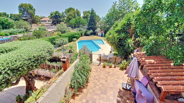 Grande Maison Avec Piscine 10 Min Des Plages - Saint-Cyprien