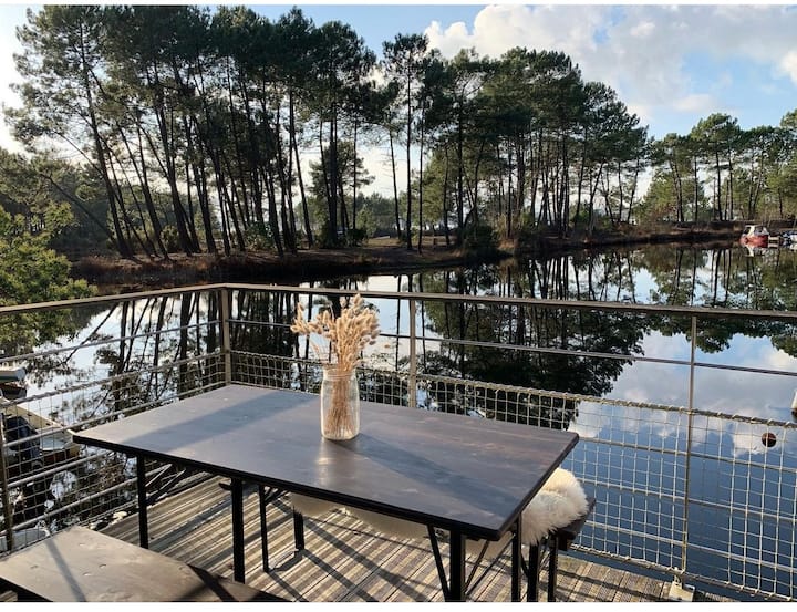 Cabane Sur L'eau Lacanau Marina De Talaris - Lacanau